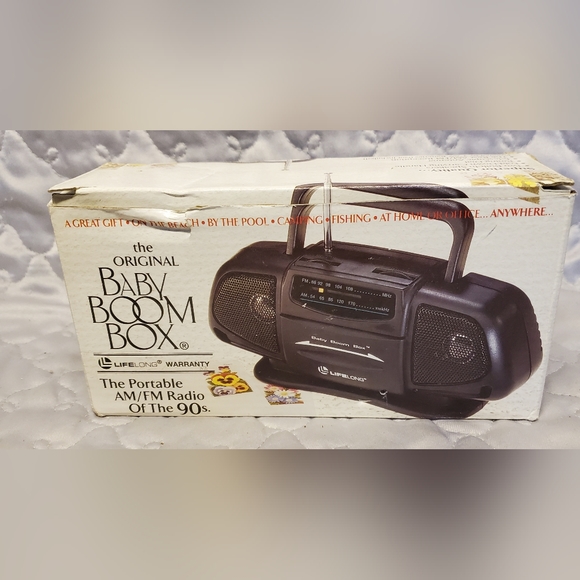 Portable Audio & Video | Lifelong Baby Boom Box Portable In Box Battery ...